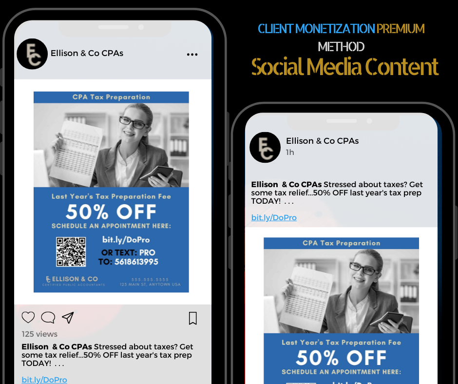 Pro Client Monetization Social Media Content - Client Acquisition and ...