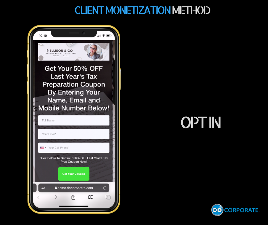 Professional Client Monetization - Client Acquisition and Retention System